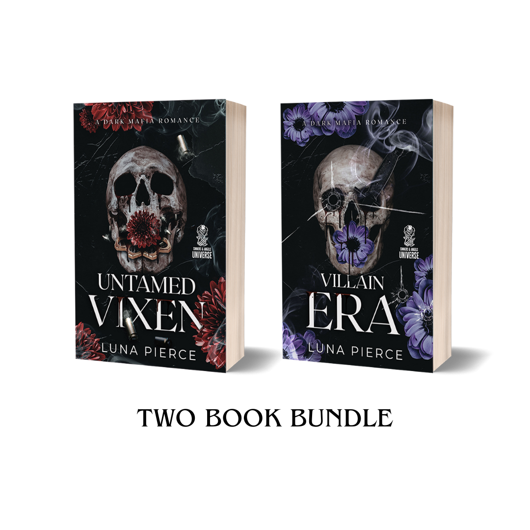 Untamed Vixen & Villain Era 2 book BUNDLE (Dark Mafia Why Choose Duet) – Luna Pierce Store